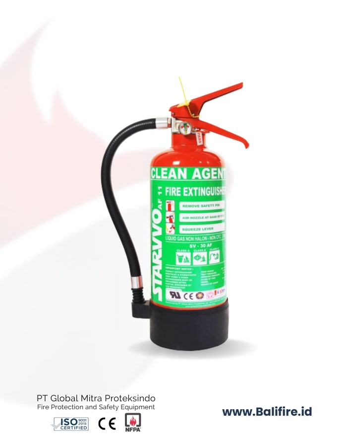 Harga APAR Alat Pemadam Api Clean Agent Halon Free AF 11